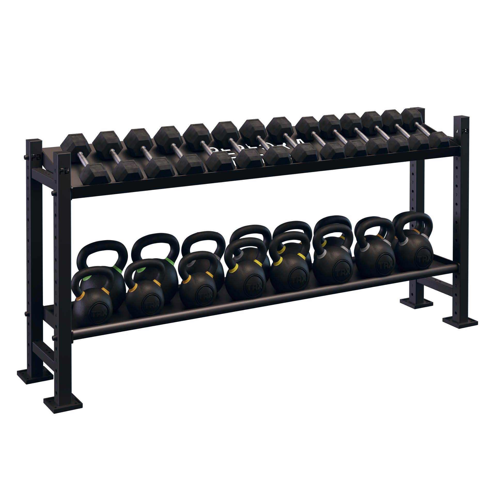 Perform Better Multi Storage 0.90m dumbbell and kettlebell rack 2 ...